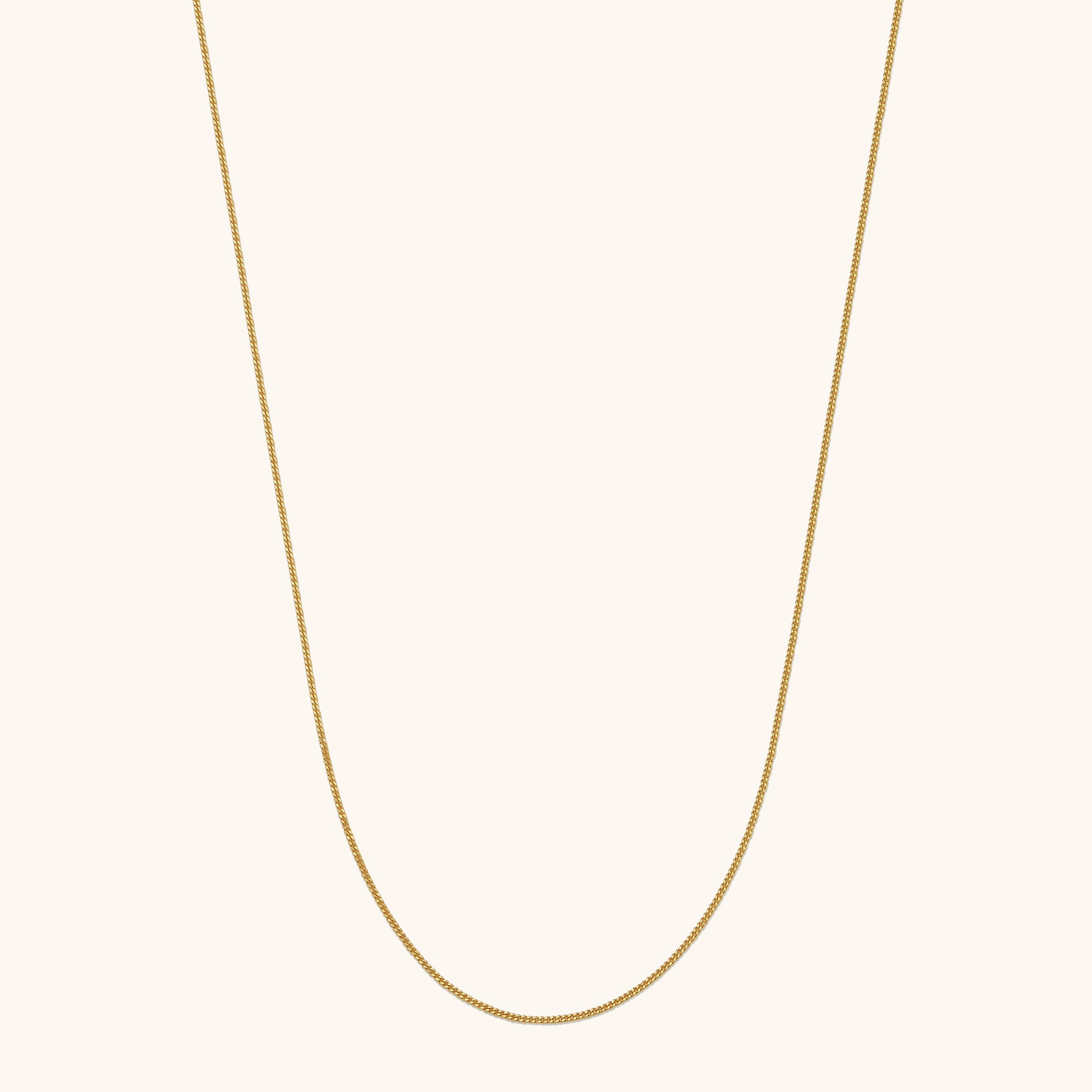 Vine Chain Necklace | 14k Yellow Gold