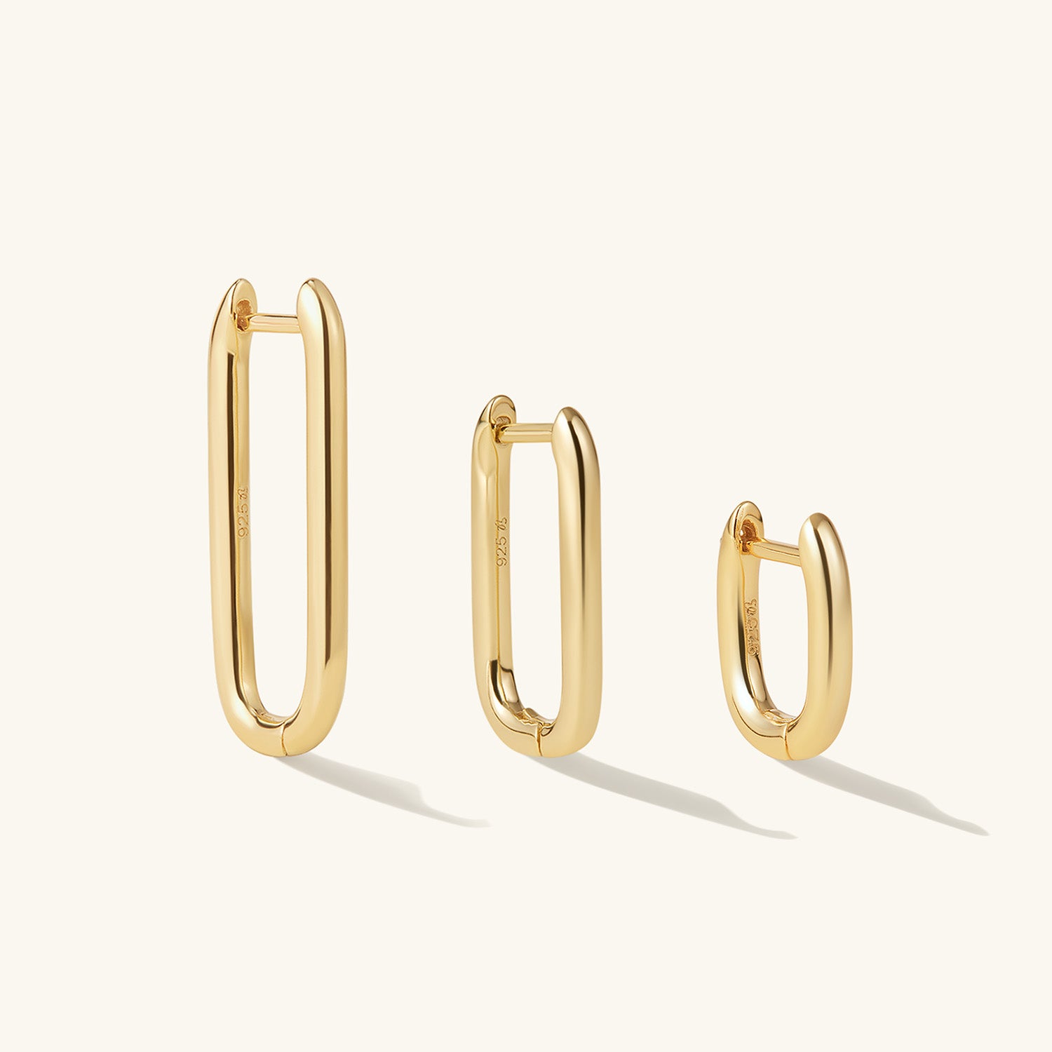U Shaped Earrings