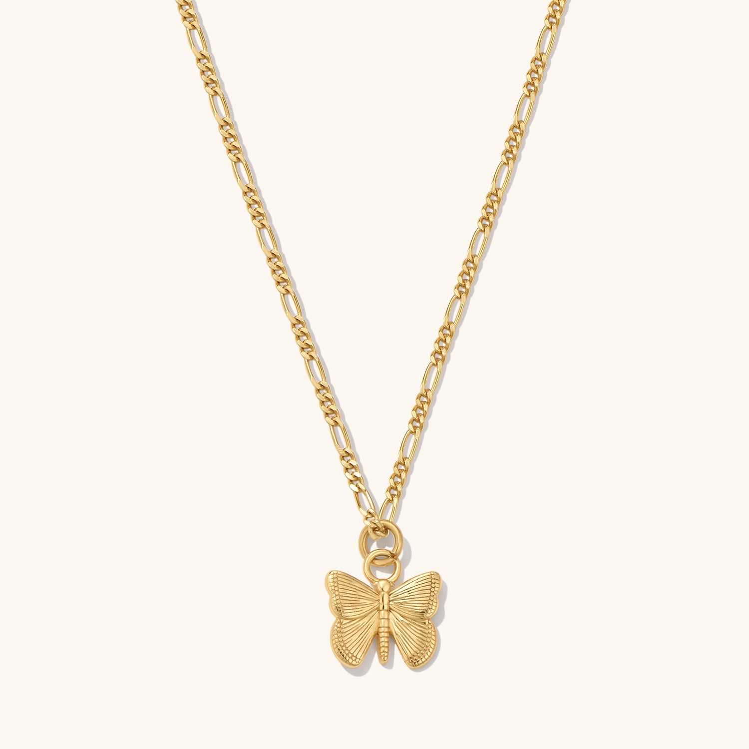 Dainty Butterfly Necklace | Gold Plated