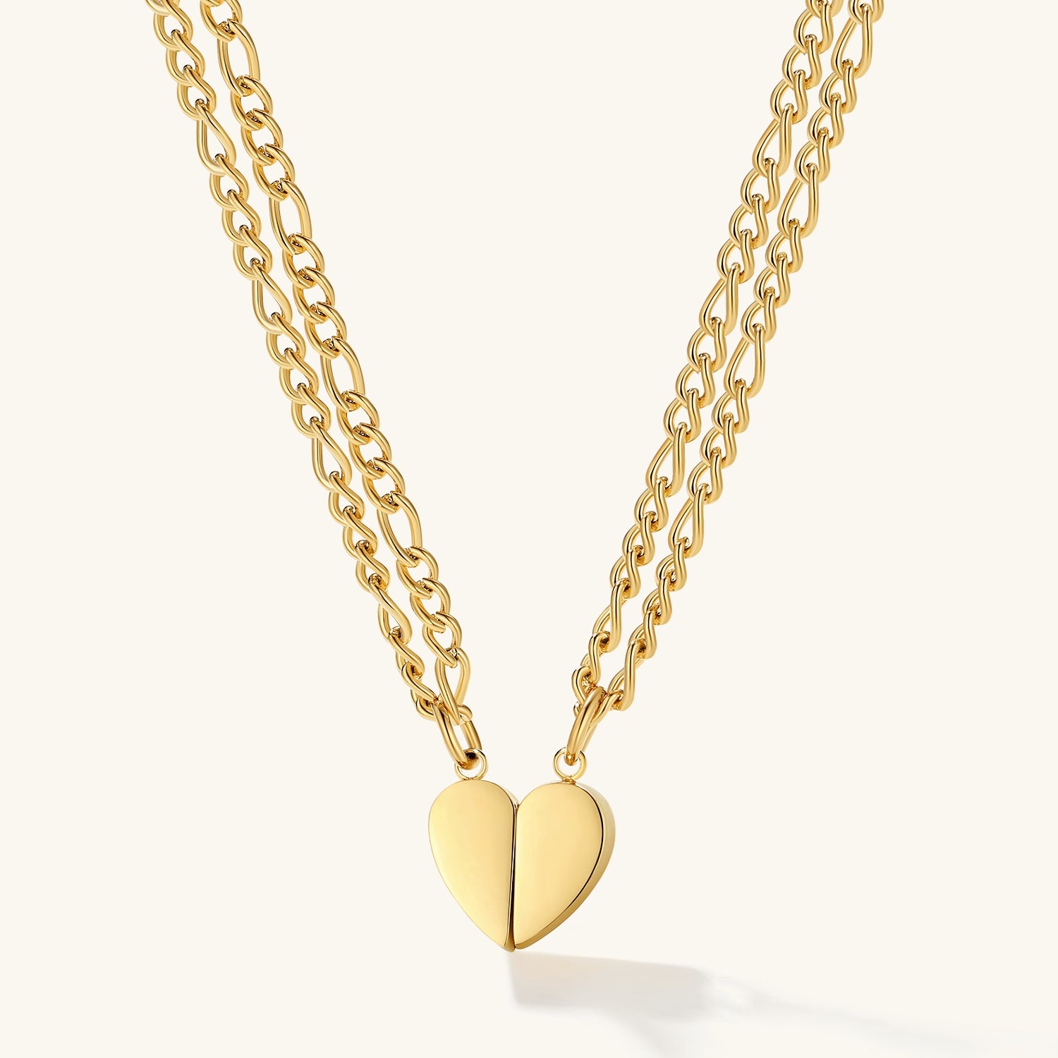 Magnetic Heart Necklaces