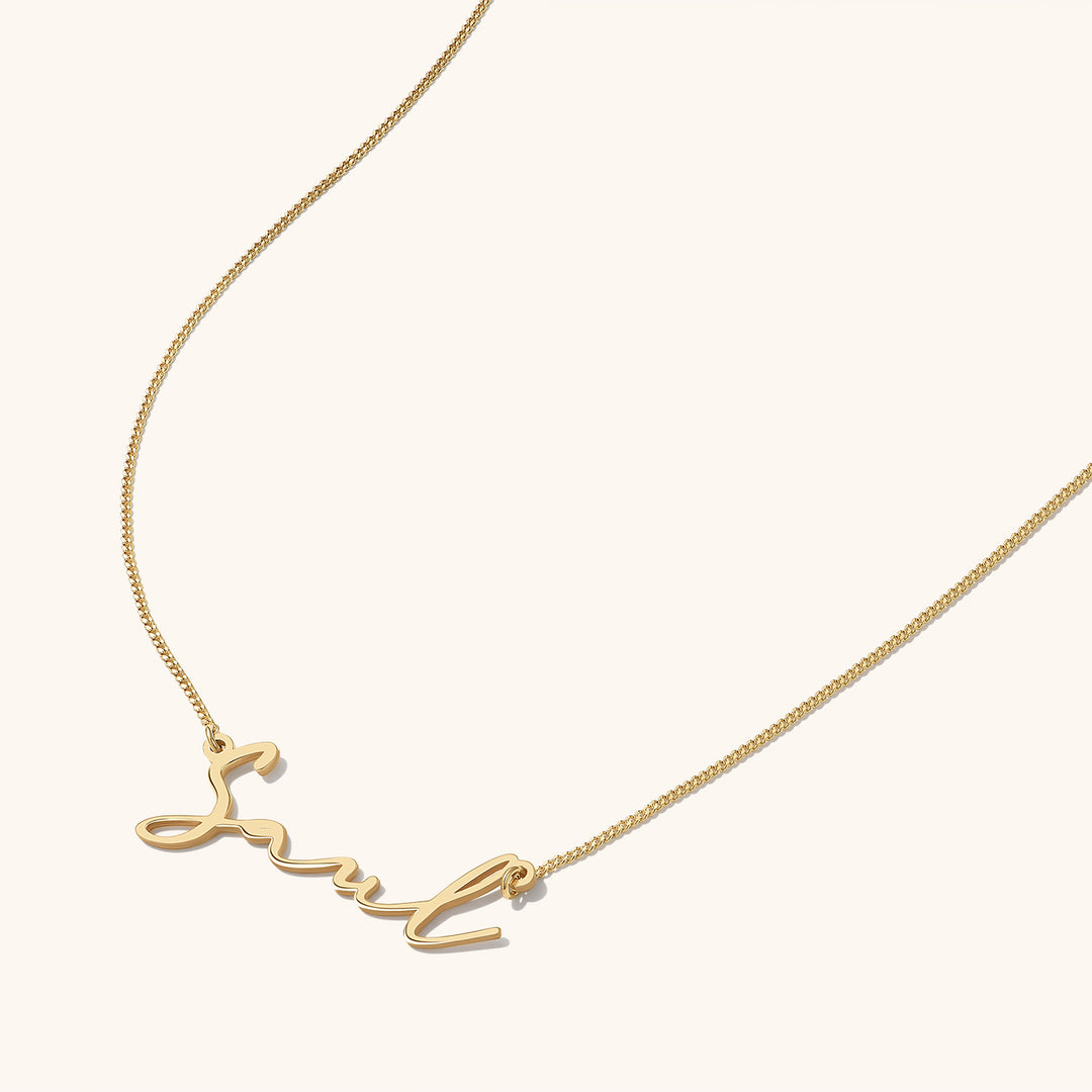 Signature Name Necklace